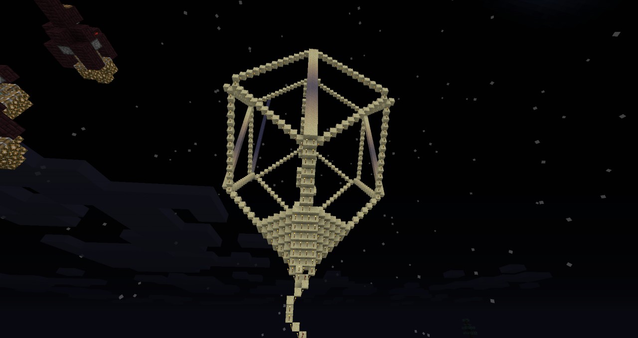 Floating Sand Temple Minecraft Map