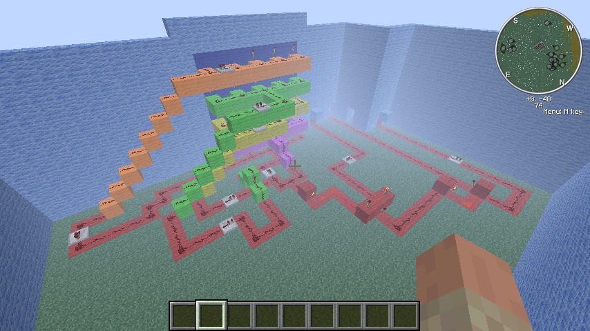 25 switch redstone lock v 2.0 (DOWNLOAD BUG FIXED) Minecraft Map