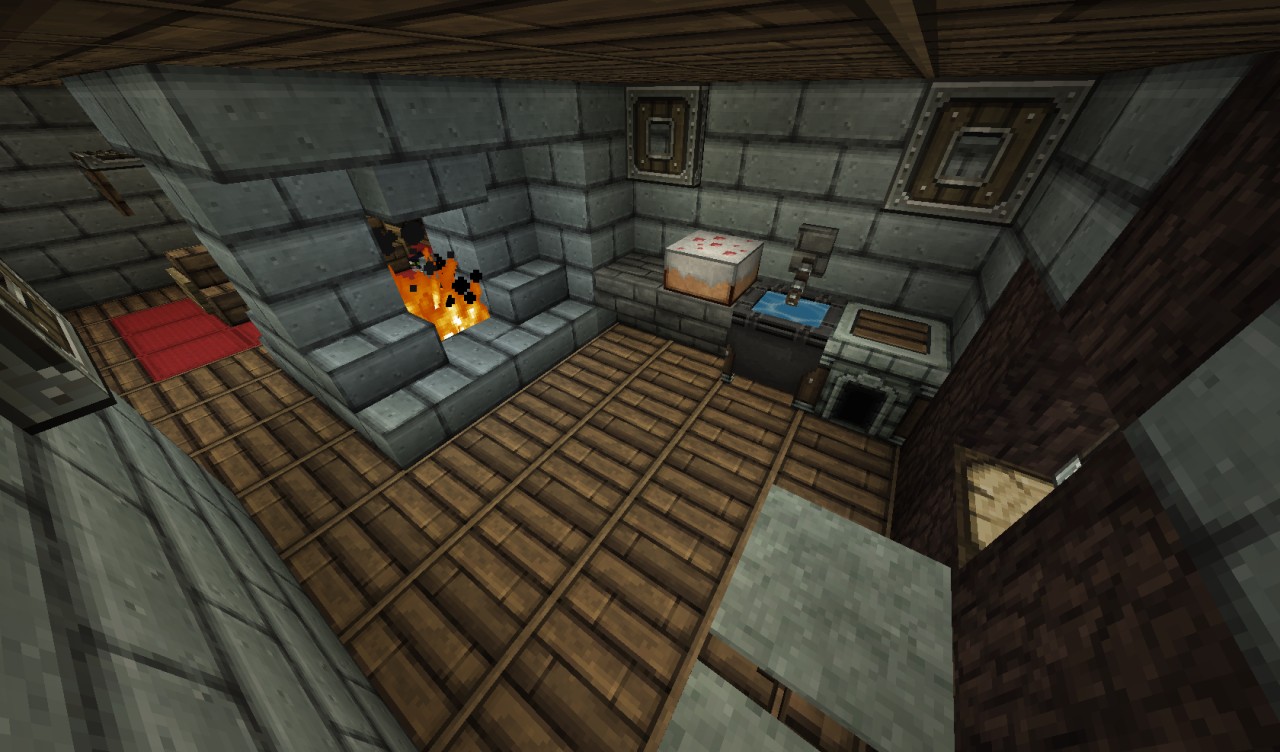 Medieval house (Large-ish) Minecraft Map