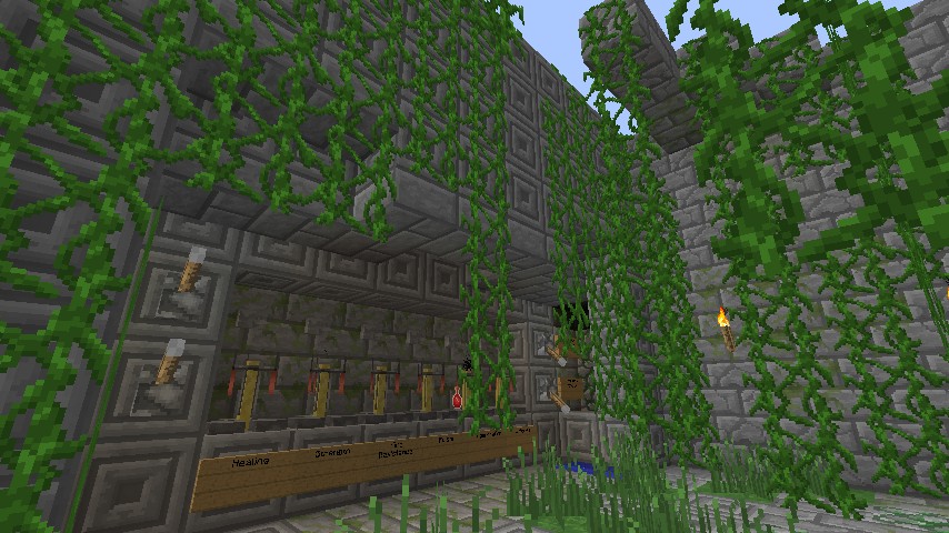 Jungle-Themed Potion Machine (CNB Minecraft) Minecraft Map