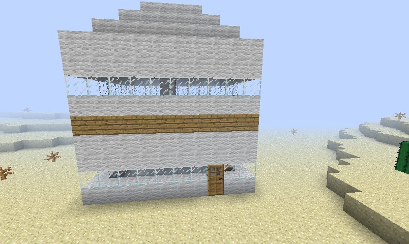 Small House In The Desert Minecraft Map