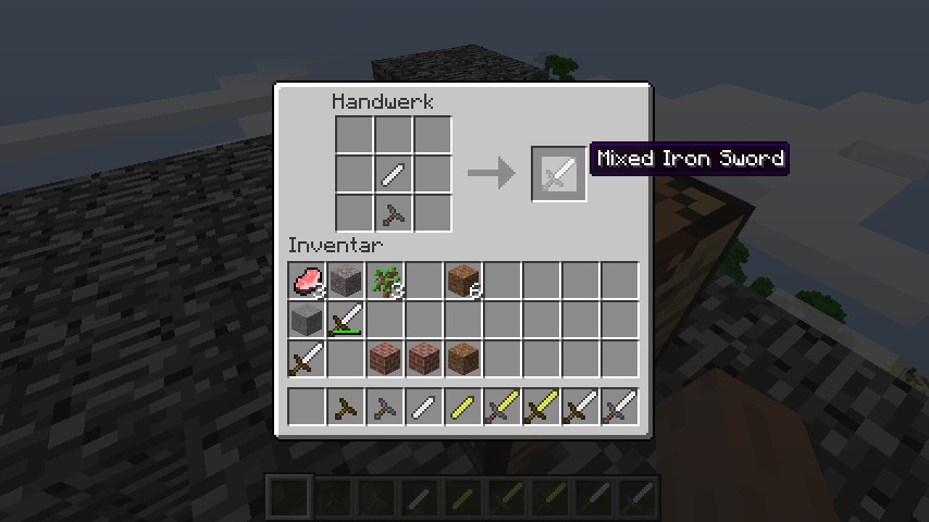 [First Mod] Mixed Swords Mod