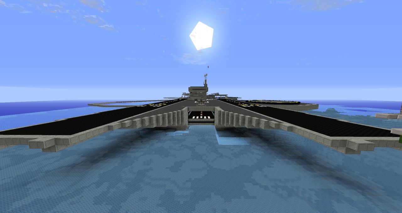 Aircarrier Avenger-Class Minecraft Map
