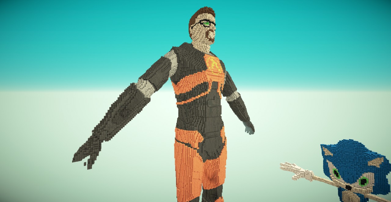 Gordon Freeman Minecraft Map