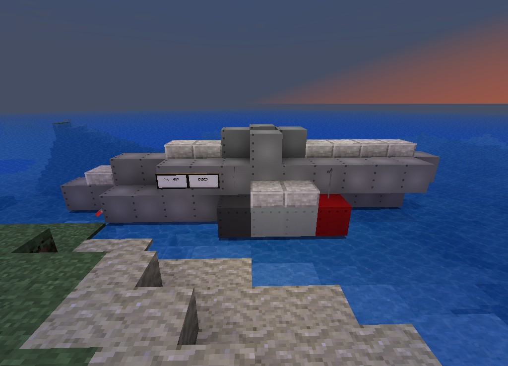 German UB - 407 Minecraft Map