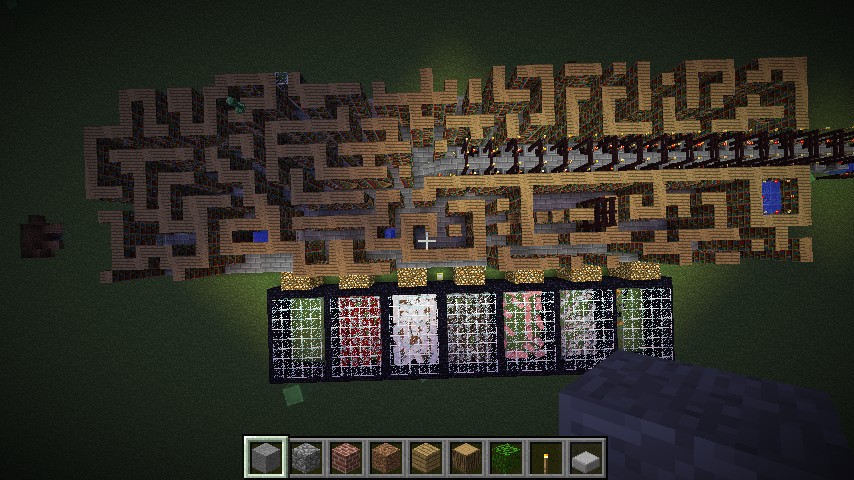library maze Minecraft Map
