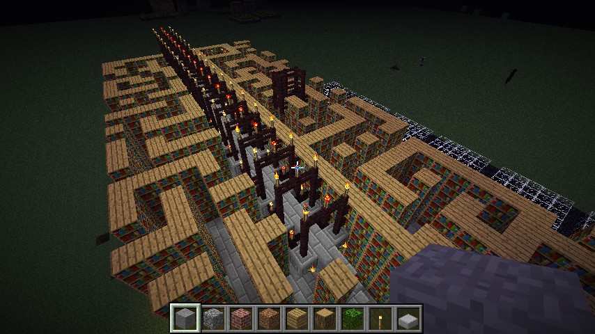 library maze Minecraft Map