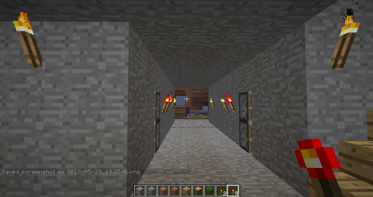 3x3 magic piston door Minecraft Map