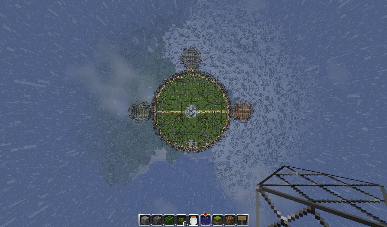 Awesome sphere spawn Minecraft Map