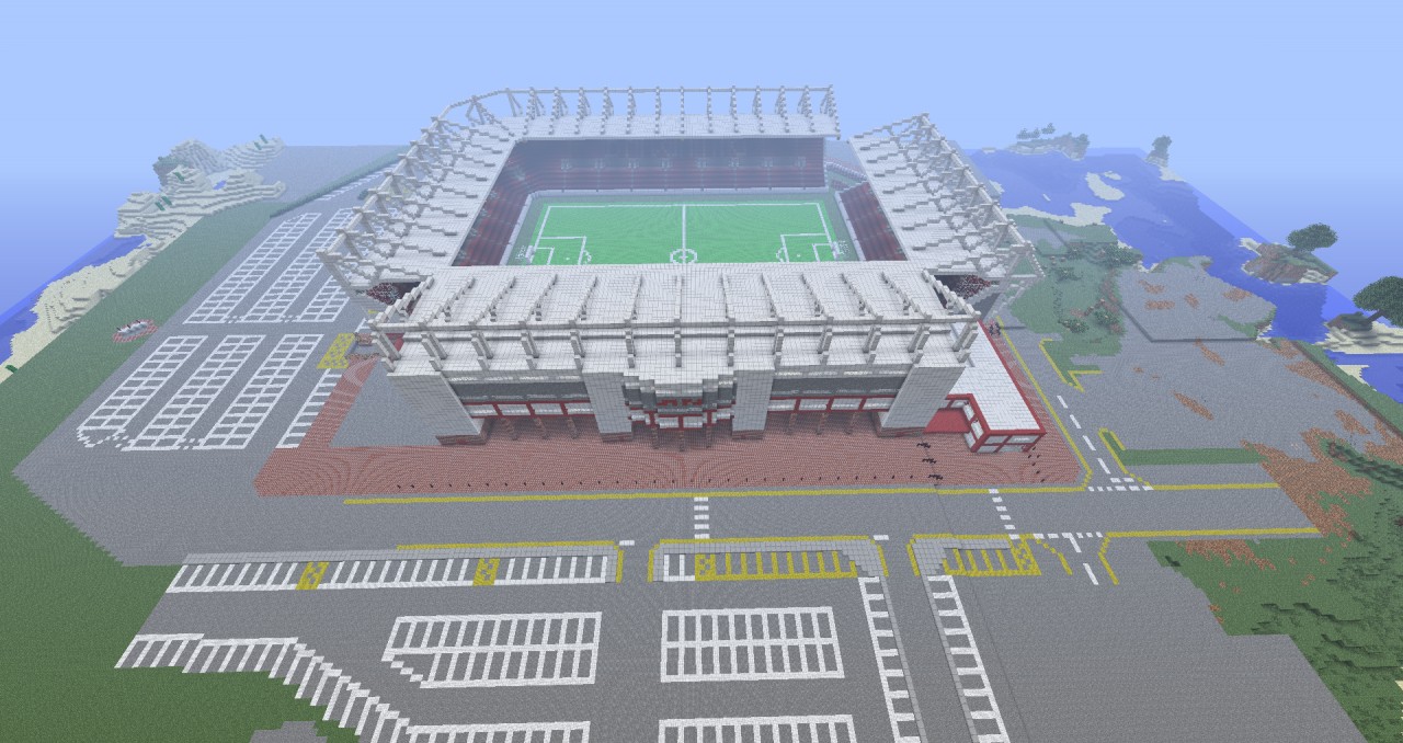 The Britannia Stadium Minecraft Map