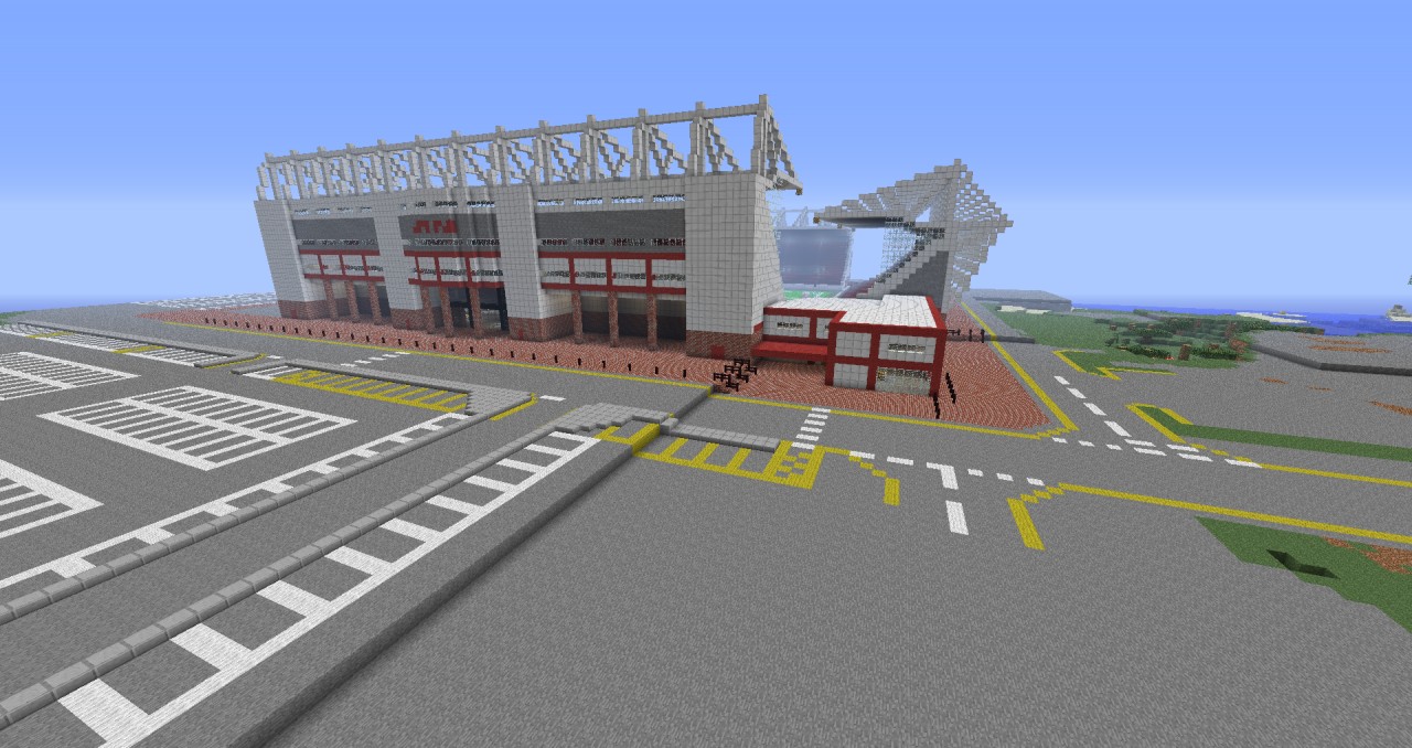 The Britannia Stadium Minecraft Map
