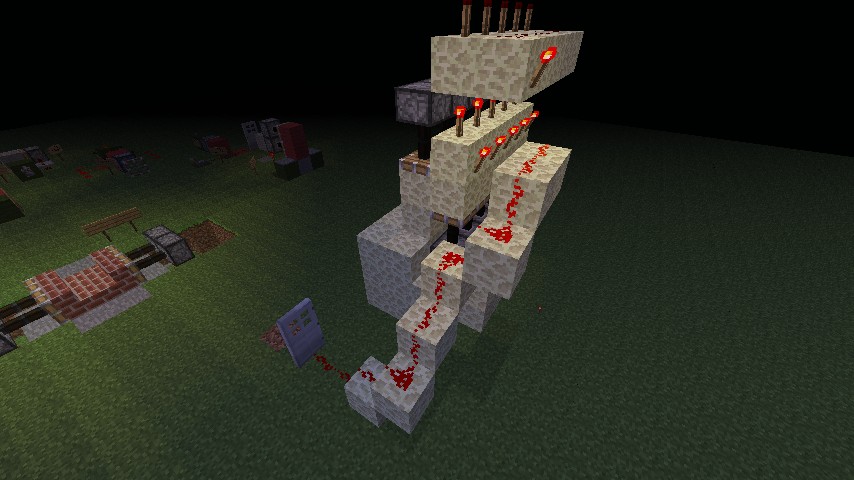 Redstone RPG Wool Monument (Expandable!) Minecraft Map