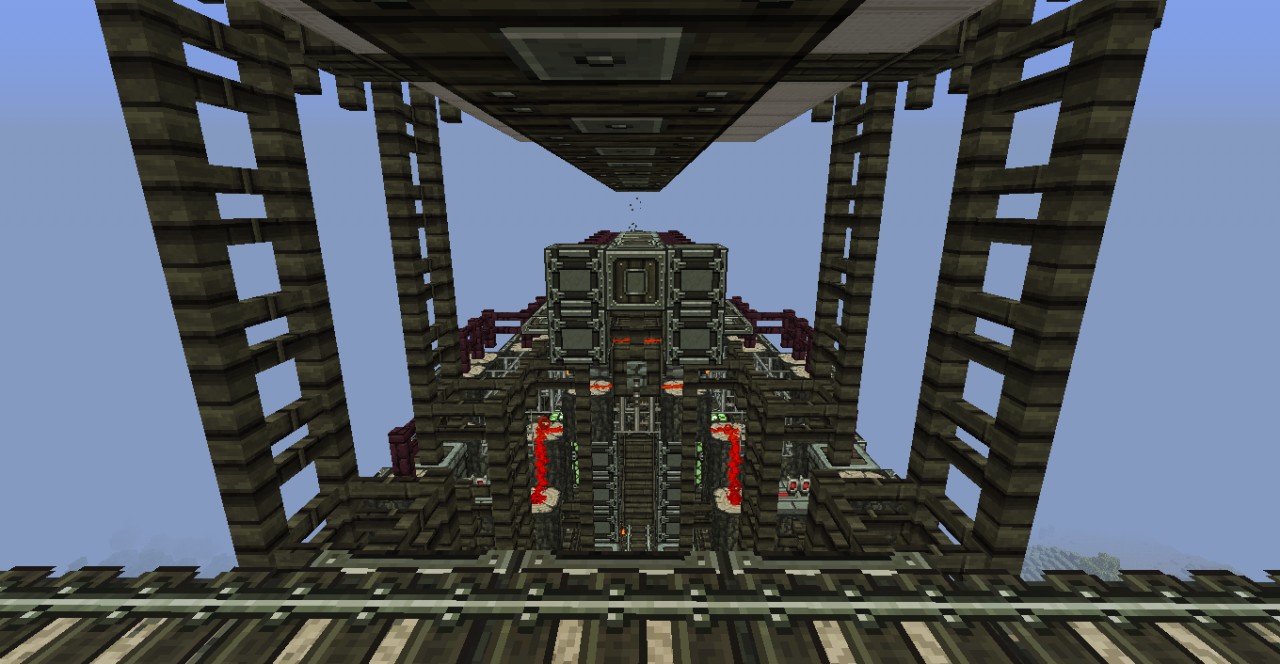 Destroyer Class Airship - The WarCry (+redstone weapons) (Schematic ...