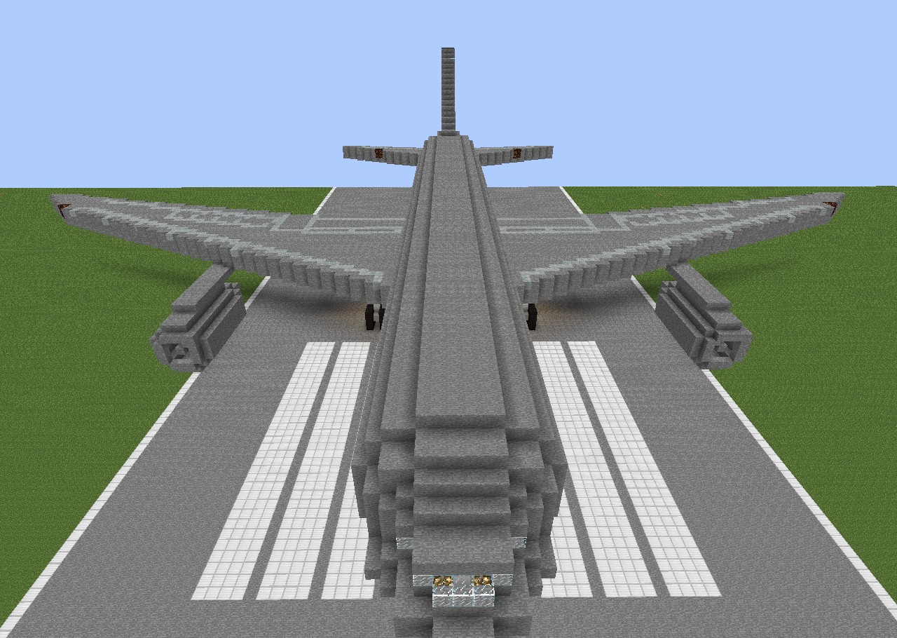 Boeing 787 Minecraft Map