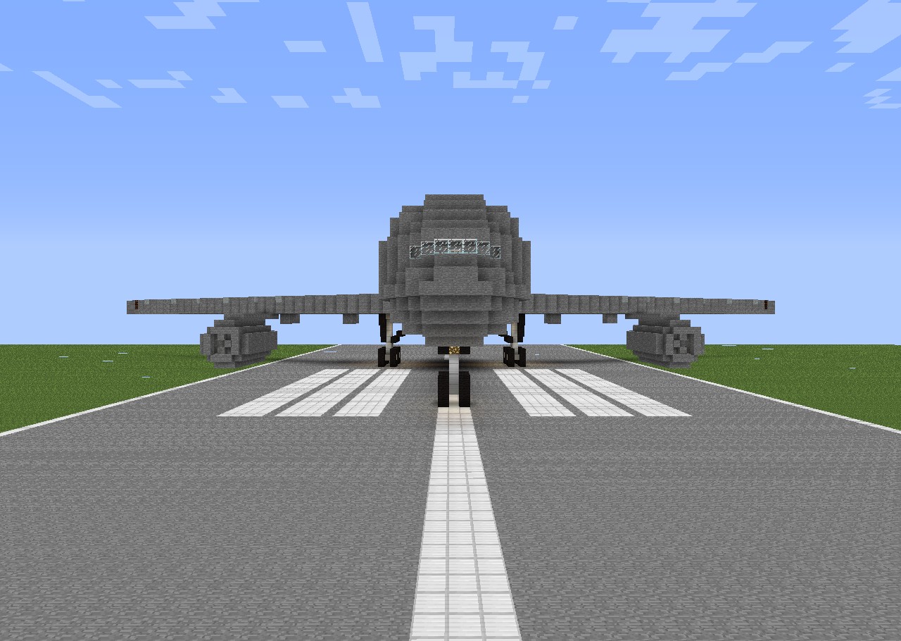 Boeing 787 Minecraft Map