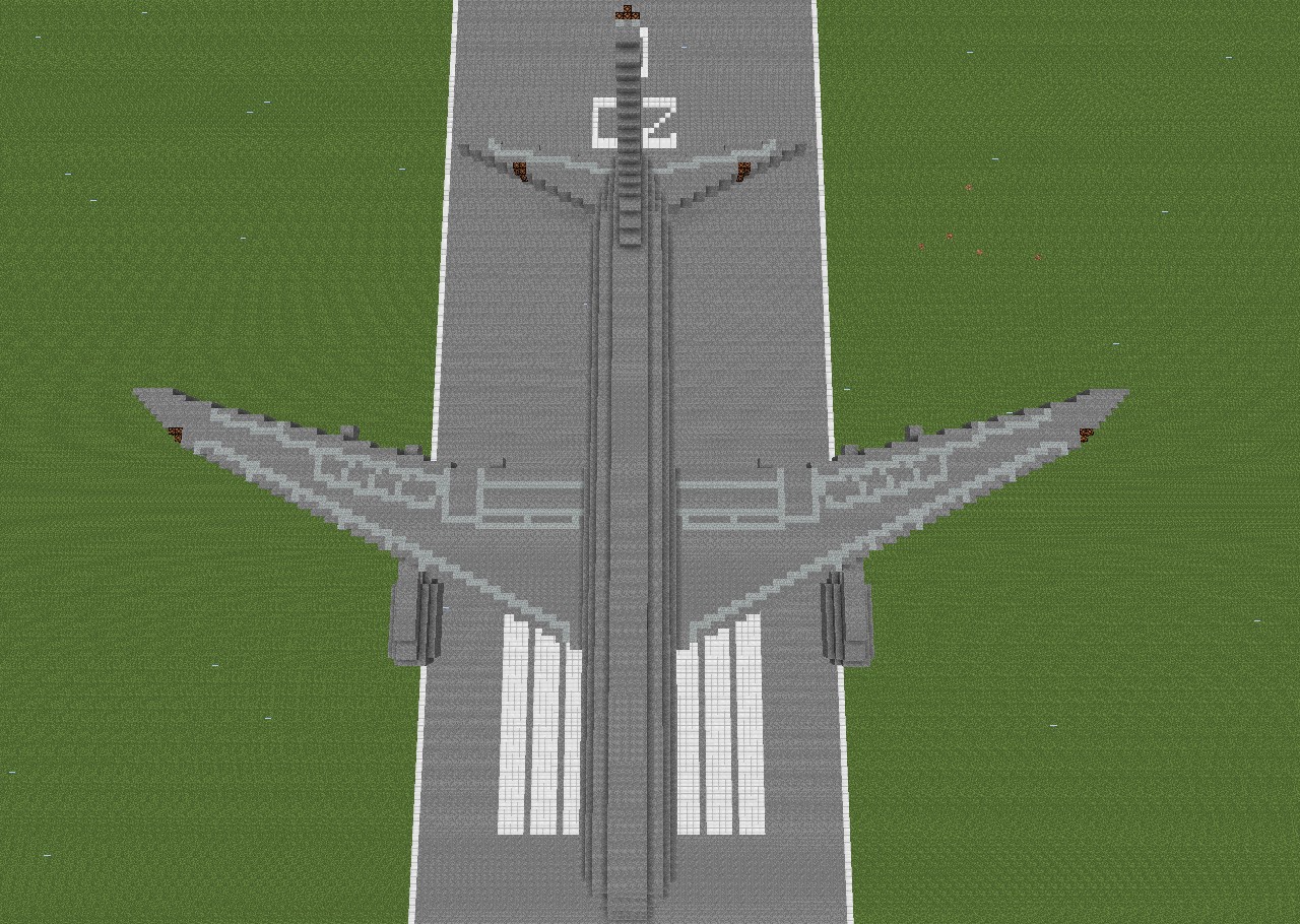 Boeing 787 Minecraft Map