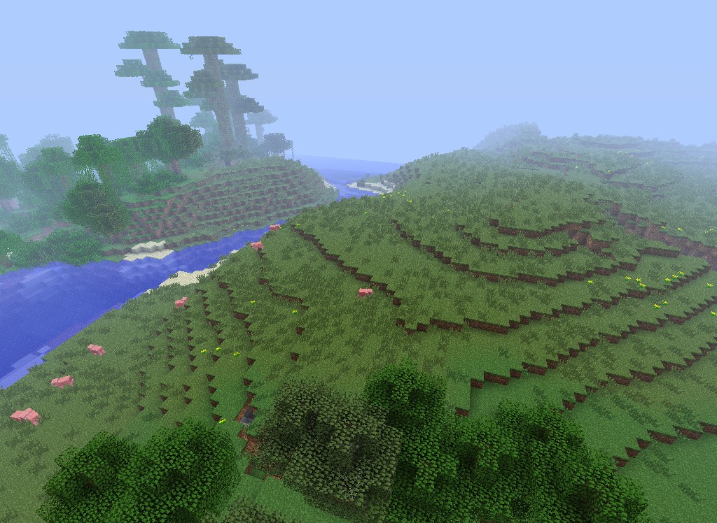 A cool Seed with lots of cool tunnel systems! Minecraft Map