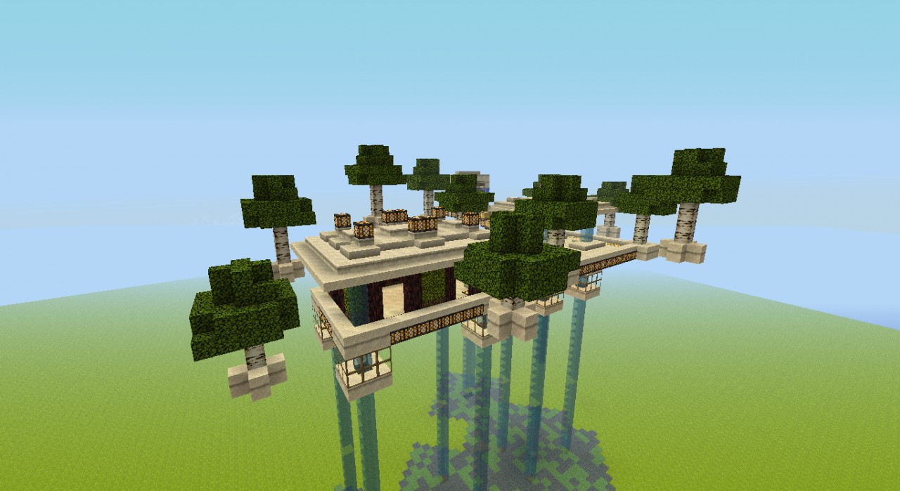 Floating Spawn Minecraft Map