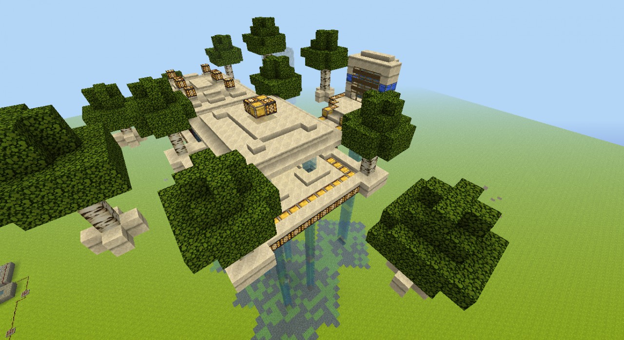 Floating Spawn Minecraft Map