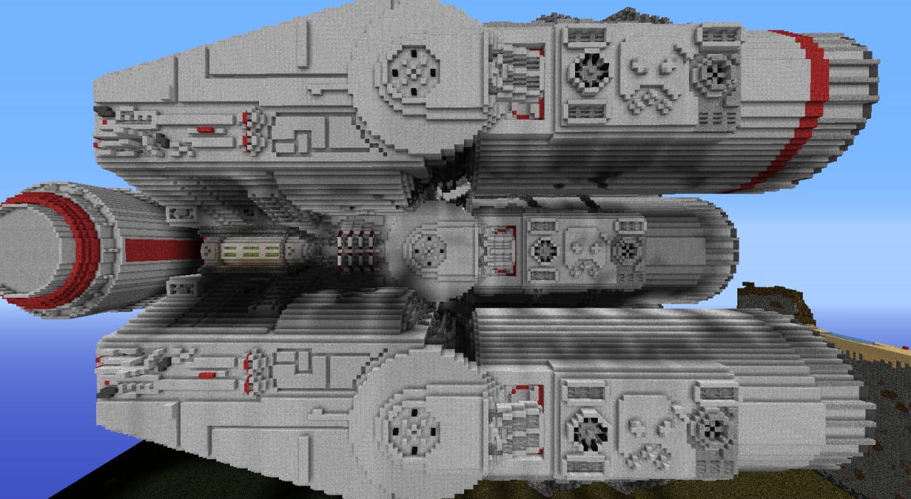 Corellian Corvette 5:1 Scale [WIP] Minecraft Map