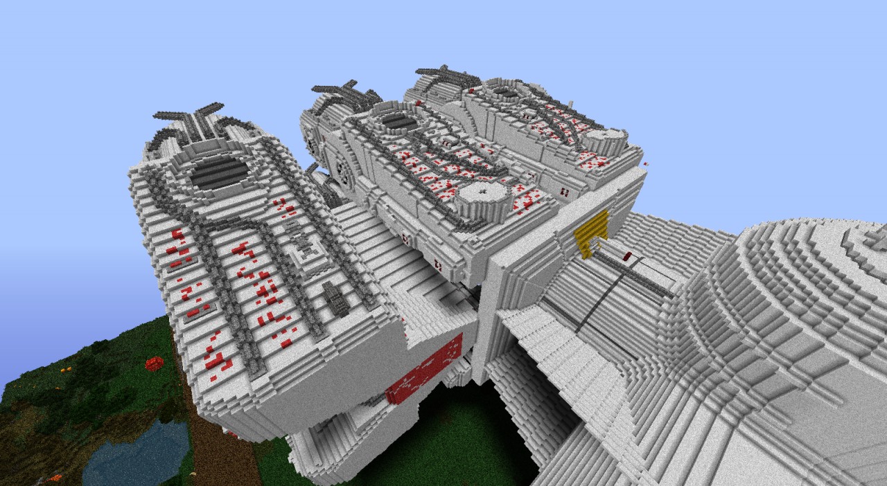 Corellian Corvette 5:1 Scale [WIP] Minecraft Map