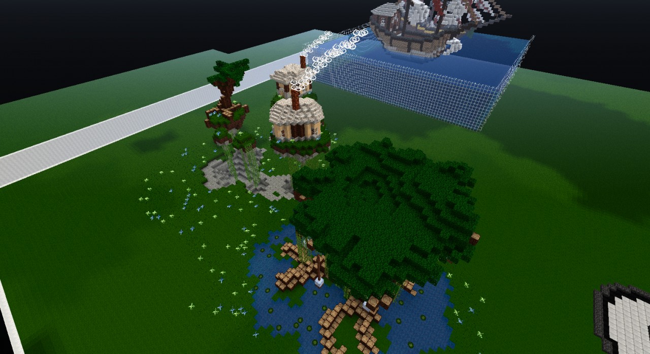 Fantasy Homes || My first ever Minecraft Map