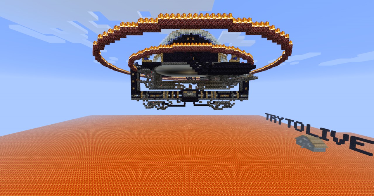 Semi-automated Spleefing Arena Minecraft Map