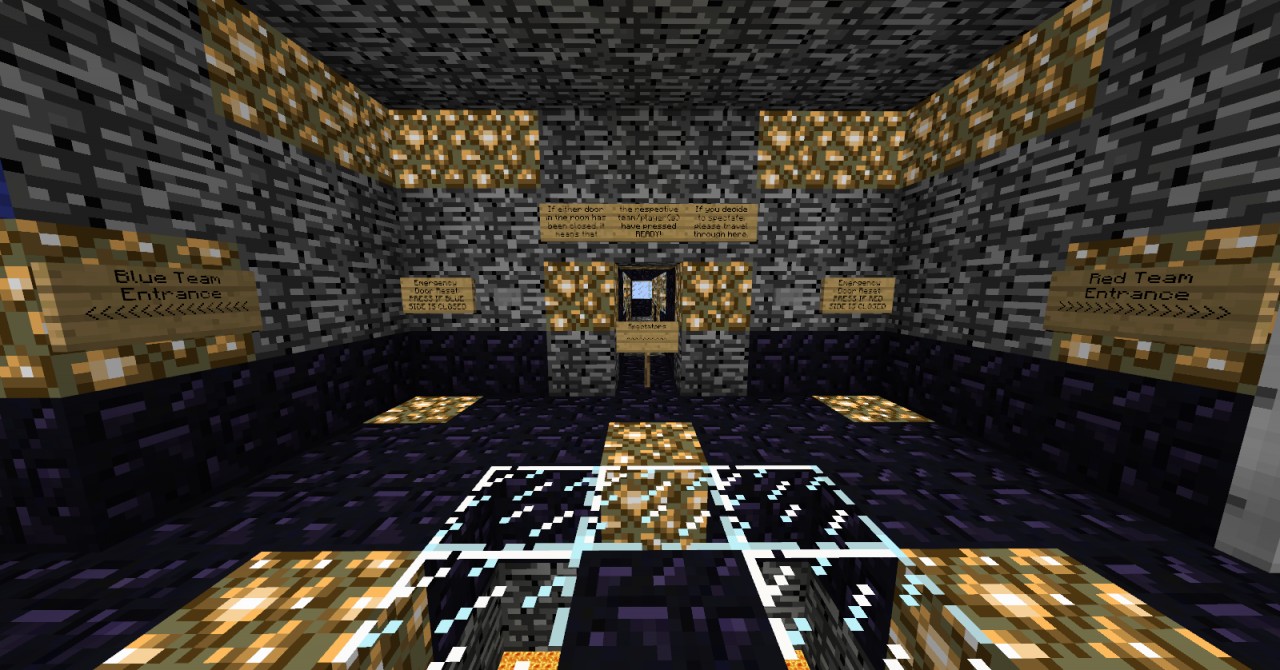 Semi-automated Spleefing Arena Minecraft Map