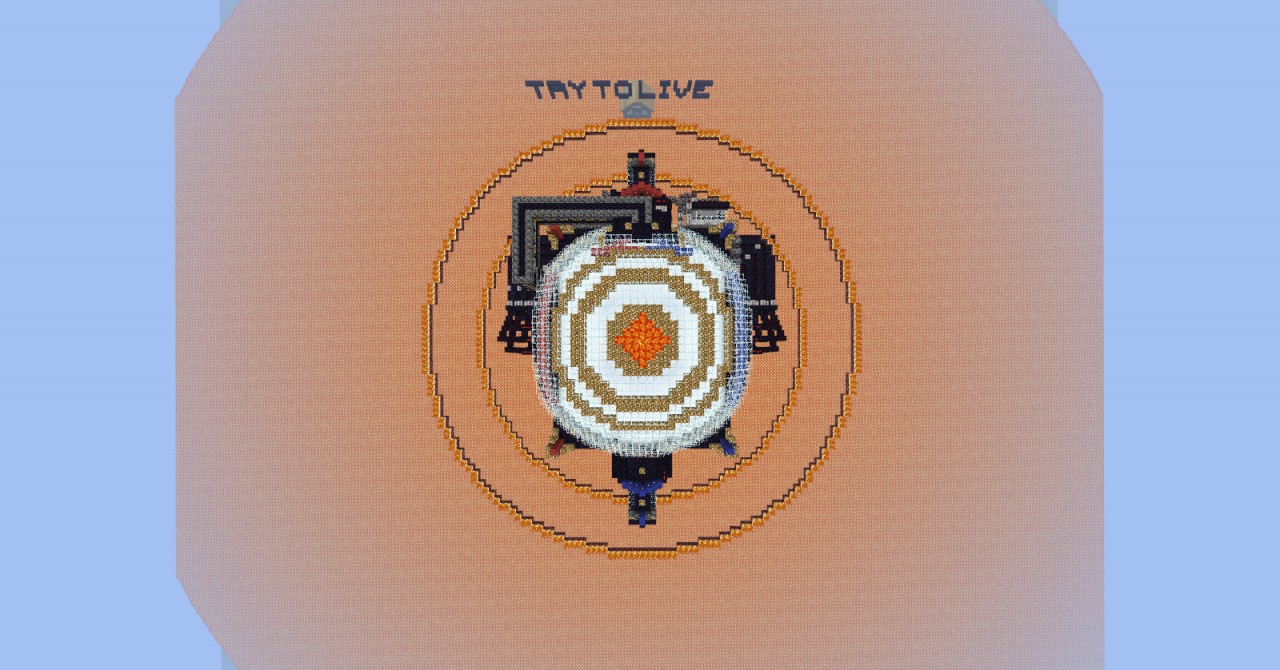 Semi-automated Spleefing Arena Minecraft Map