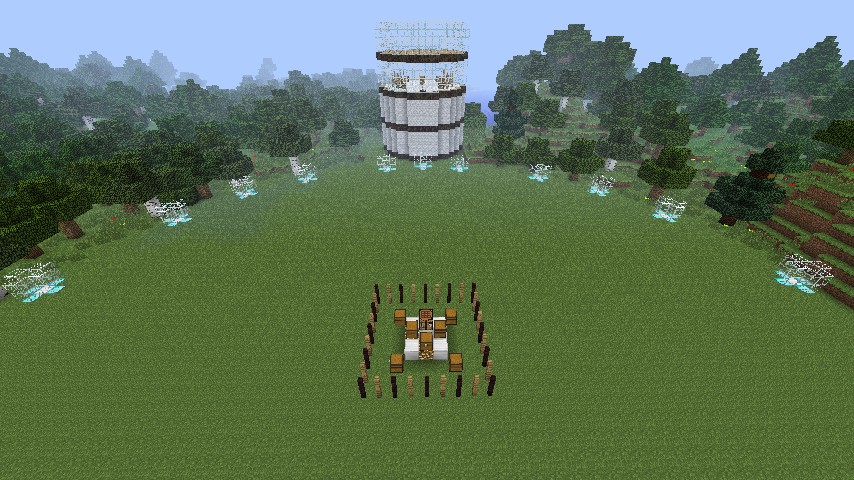 Hunger Games Arena Minecraft Map