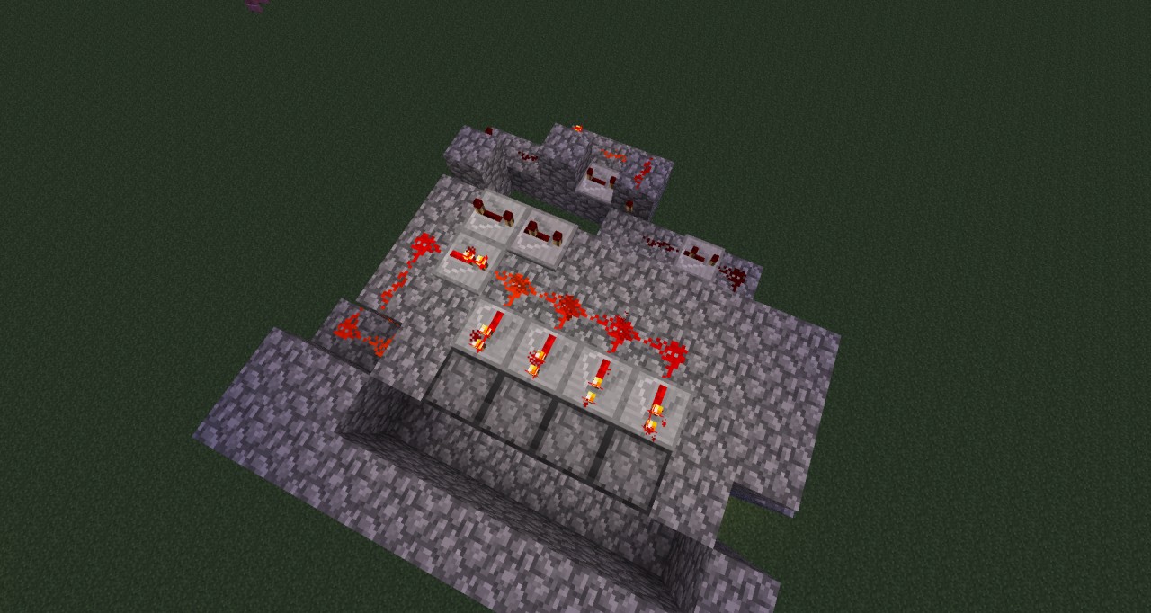 Piston gate Minecraft Map