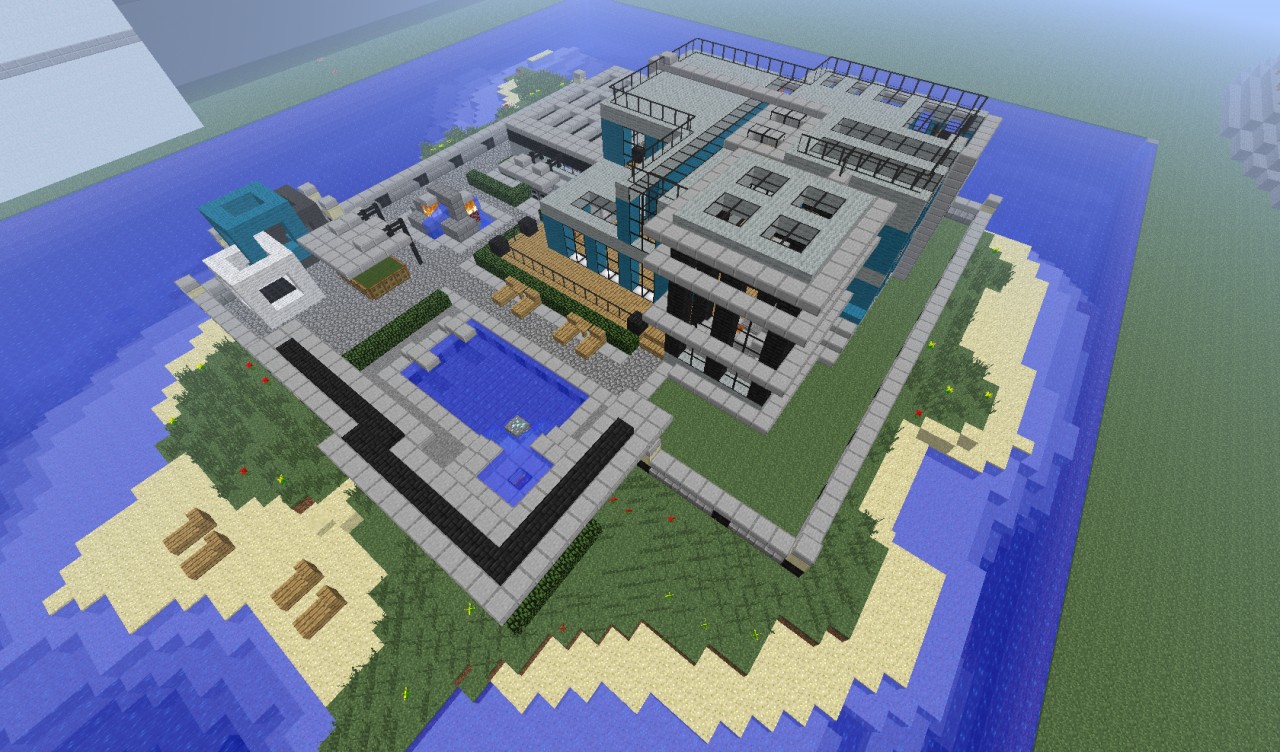 Smart Island Home Minecraft Map