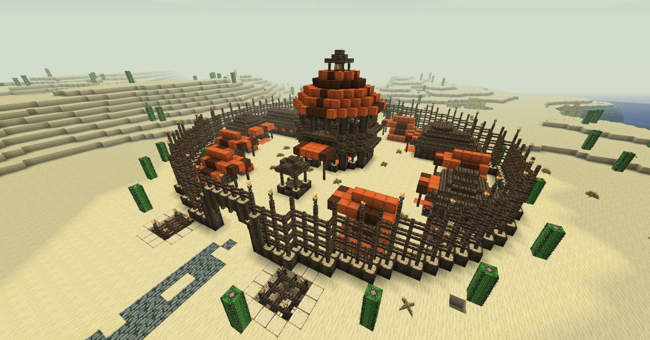 Desert Tribe Minecraft Map