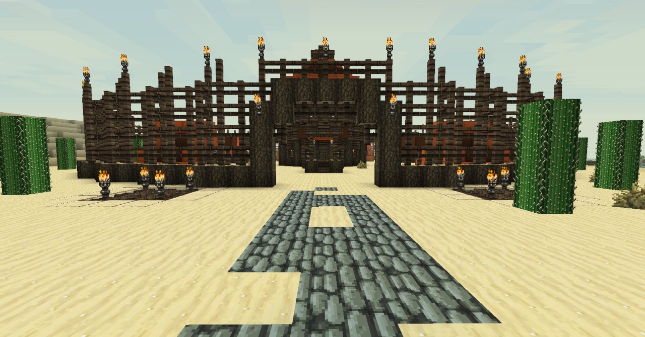 Desert Tribe Minecraft Map