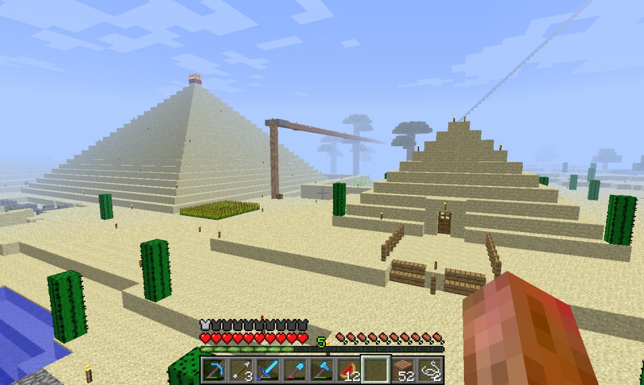 Pyramids of Spongebob Minecraft Map