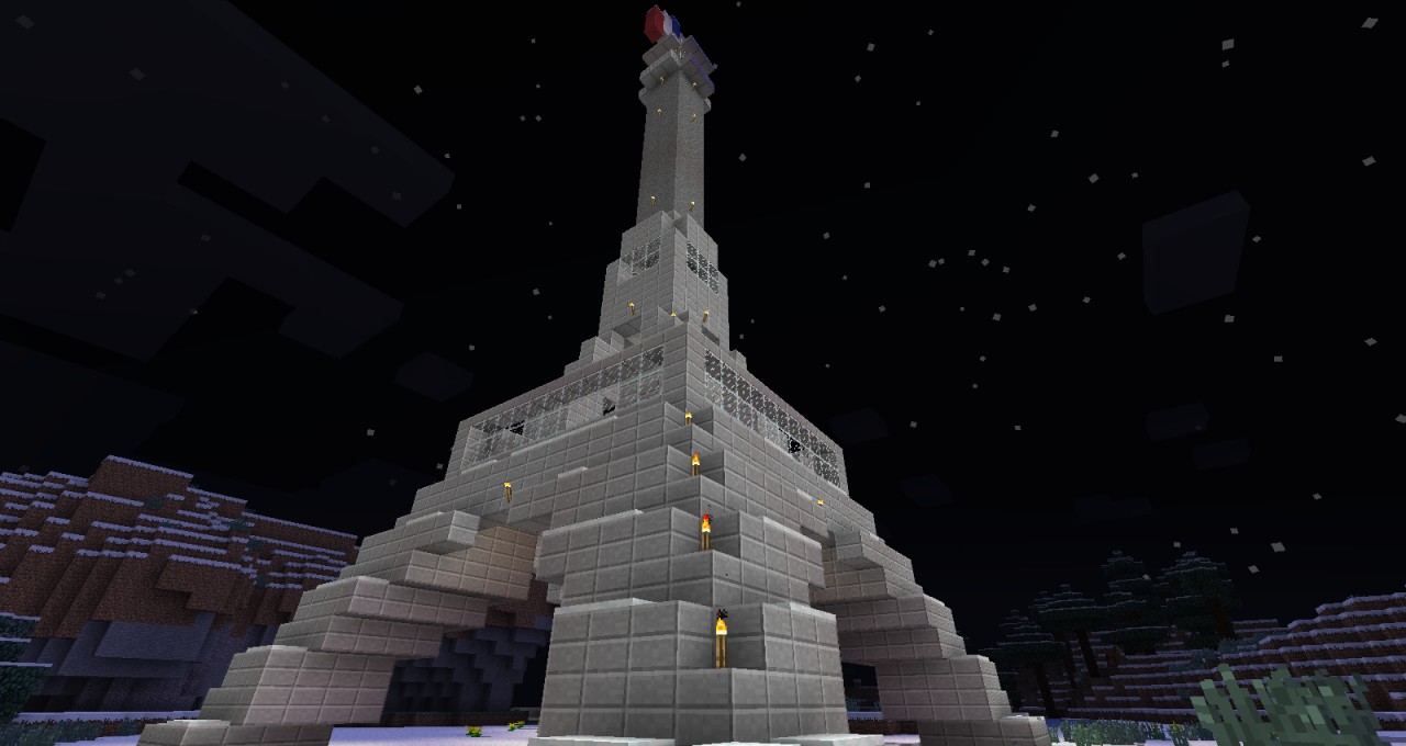 Eiffel Tower Minecraft Map