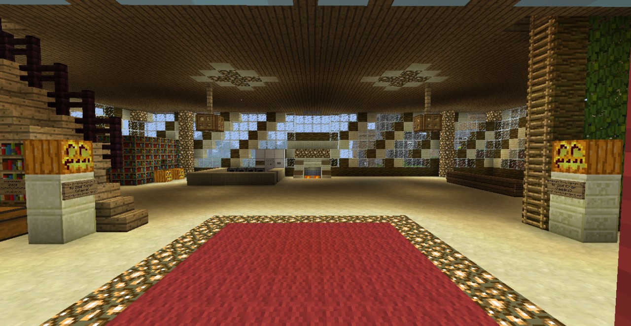 big villa Minecraft Map