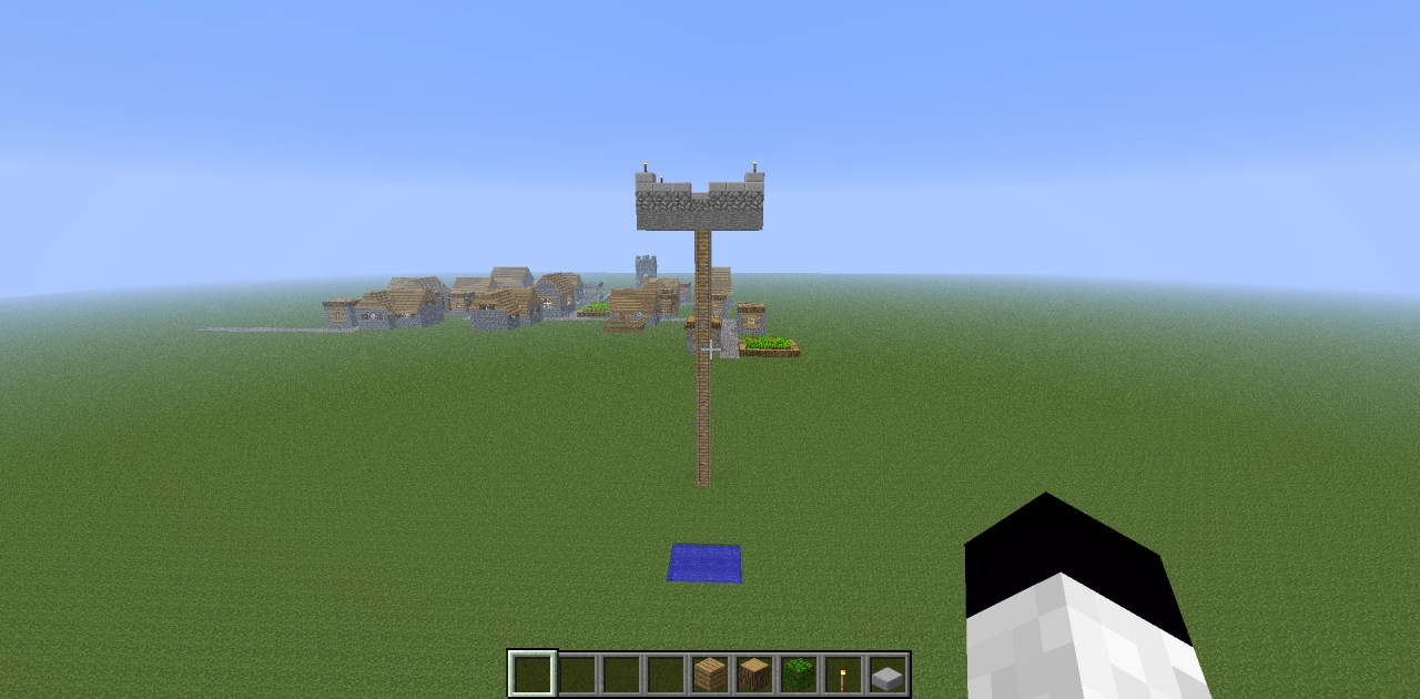 free fall Minecraft Map