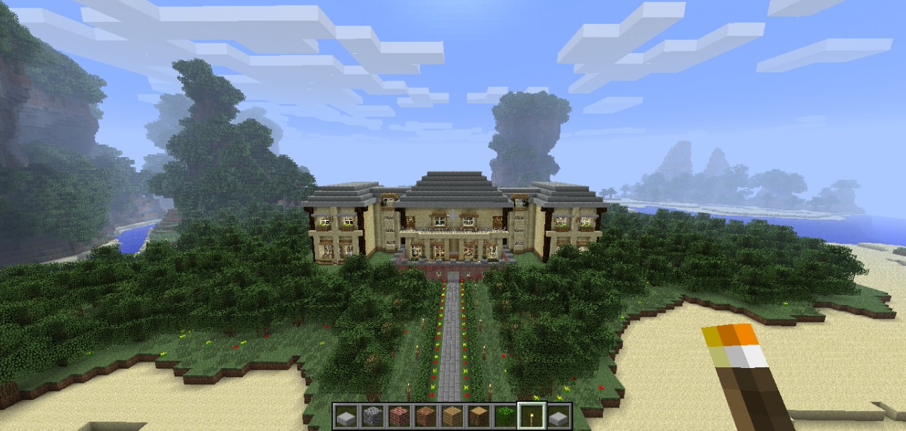 Mansion/Villa/House Minecraft Map