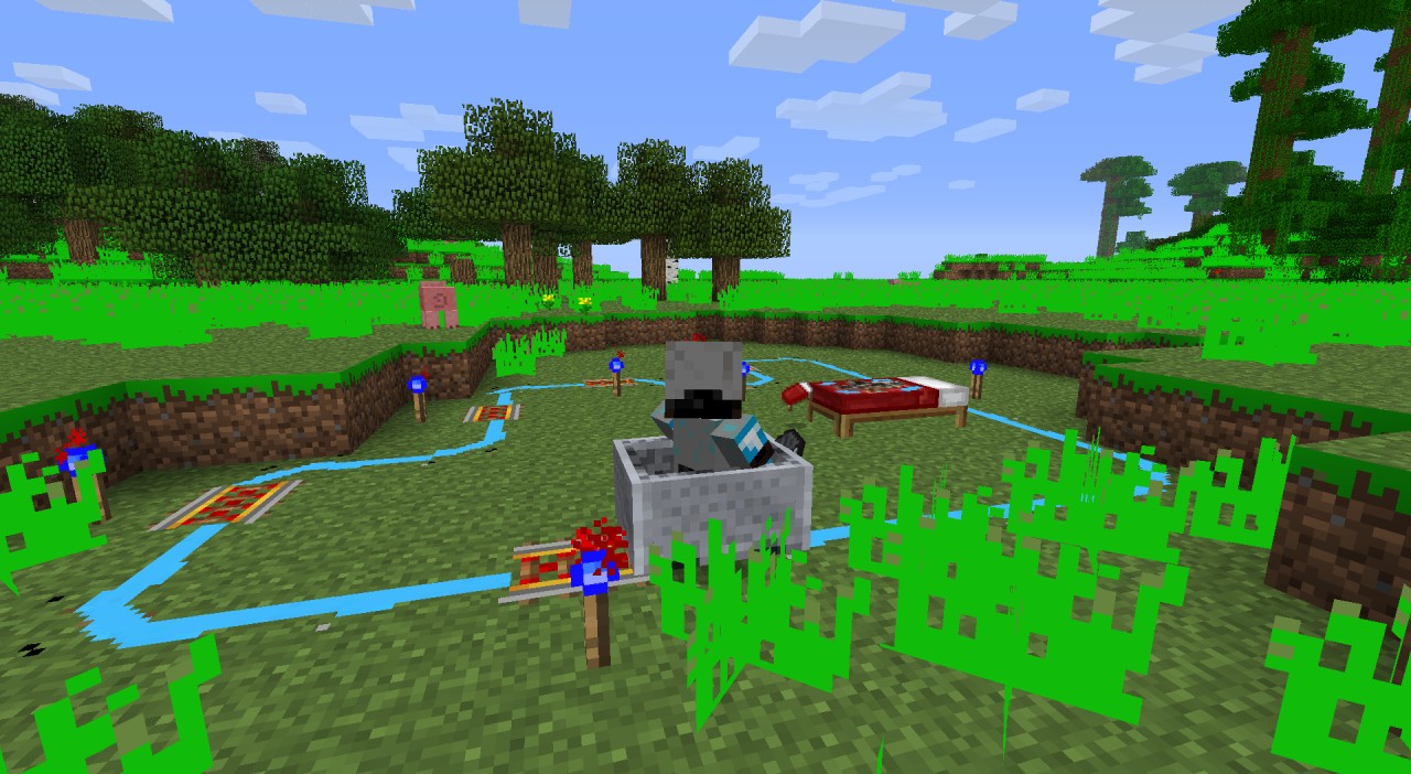 Mini Minecart Trail Minecraft Map