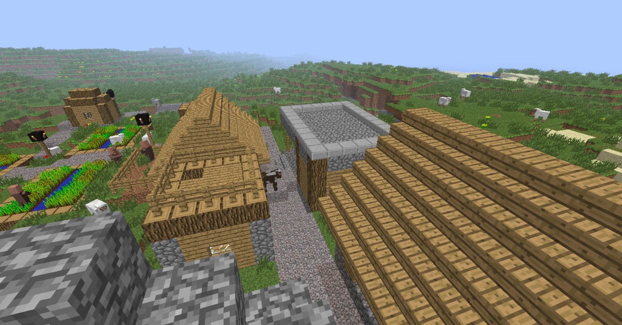 Trees Village Minecraft Map