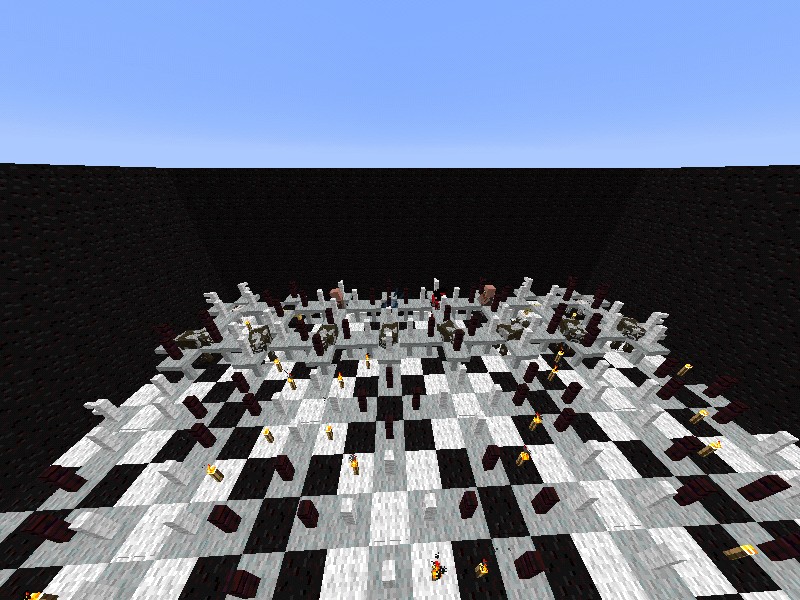 minecraft chess. Minecraft Map