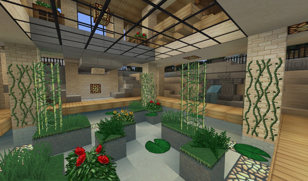 The House of Glass -World of Keralis Server- Minecraft Map