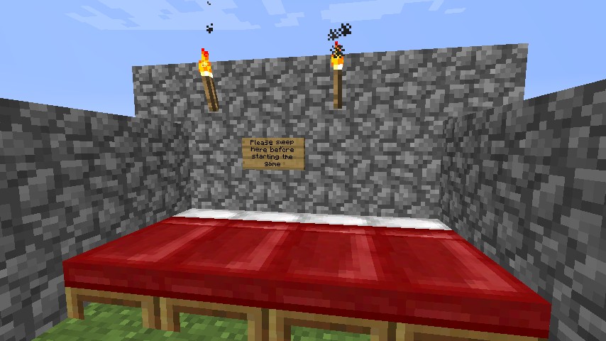 The survival games mini edition Minecraft Map