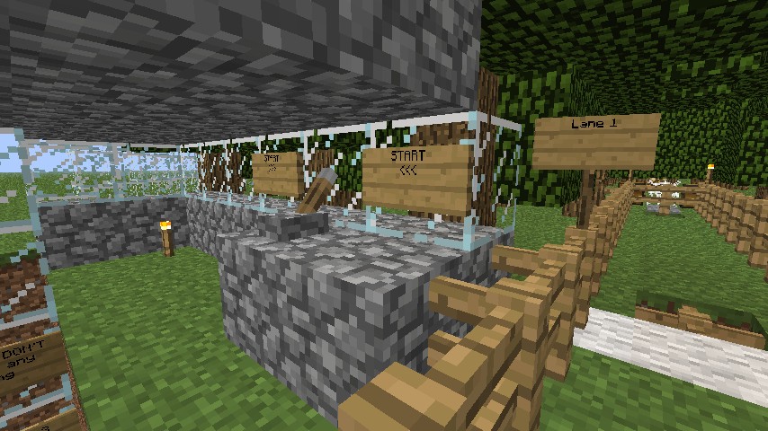 The survival games mini edition Minecraft Map