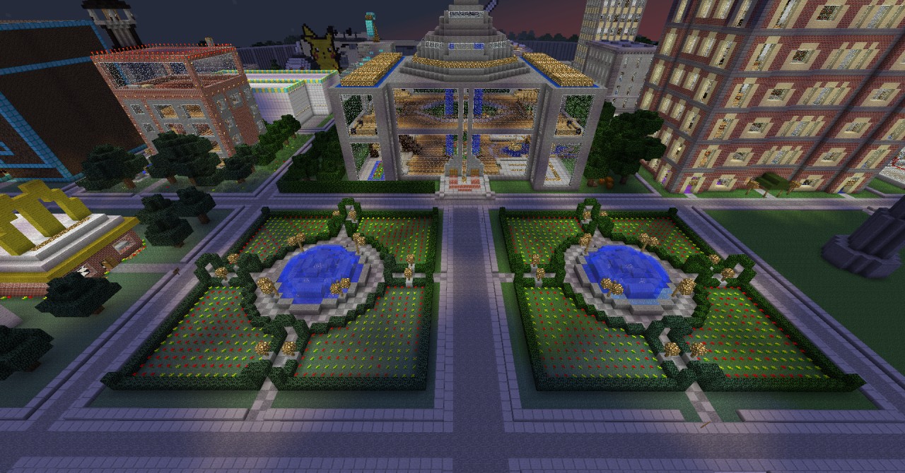 Server Spawn Area Minecraft Map