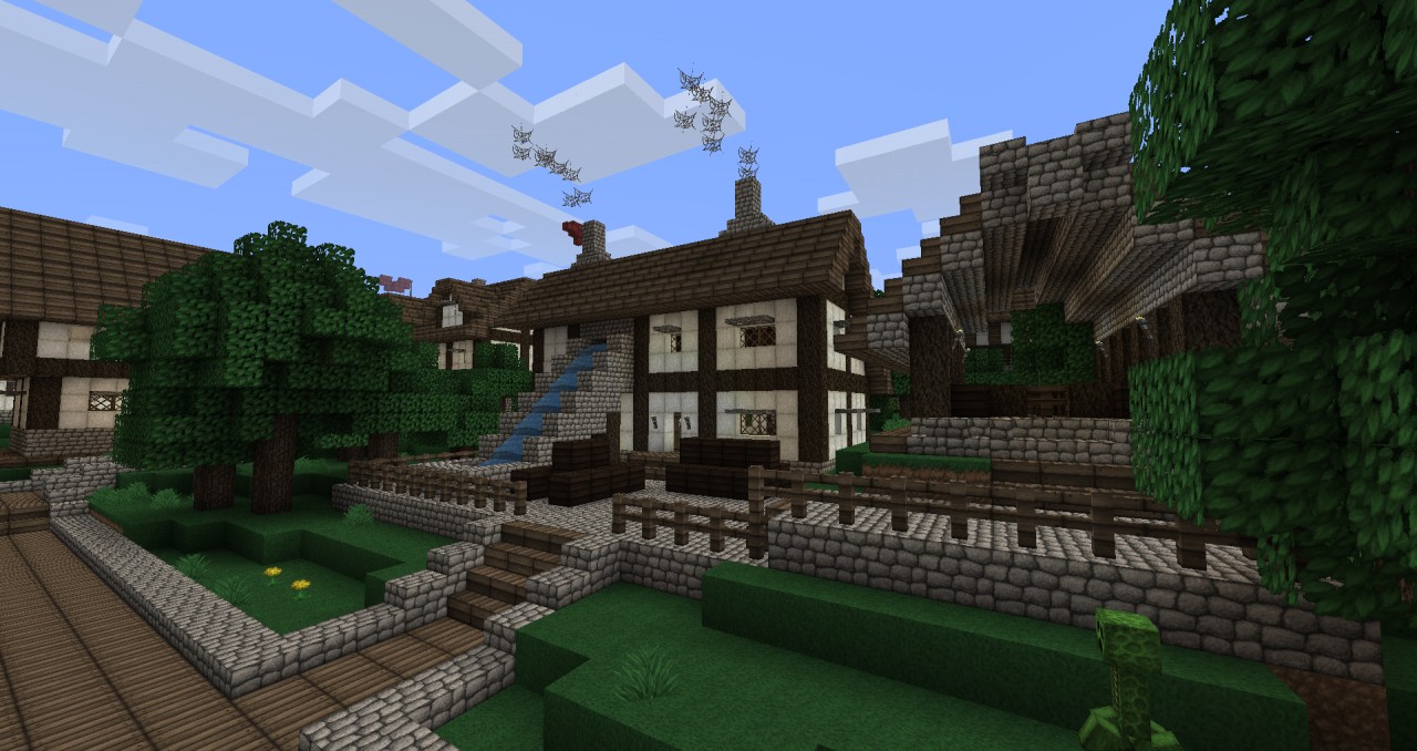 Town Wildburgh Minecraft Map