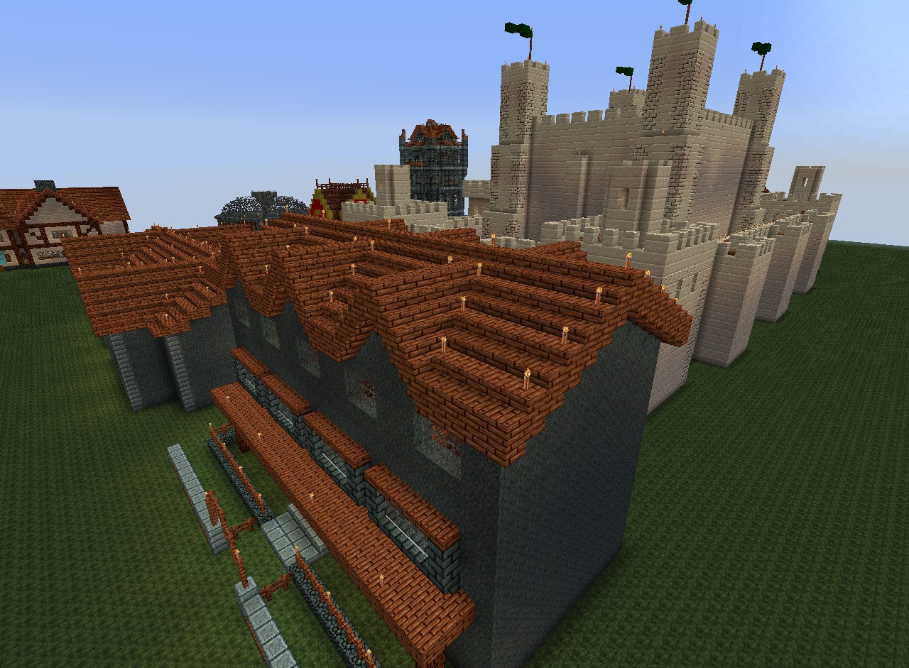 The Three Old Kegs Inn from Baldur's Gate [1.2.5] Minecraft Map