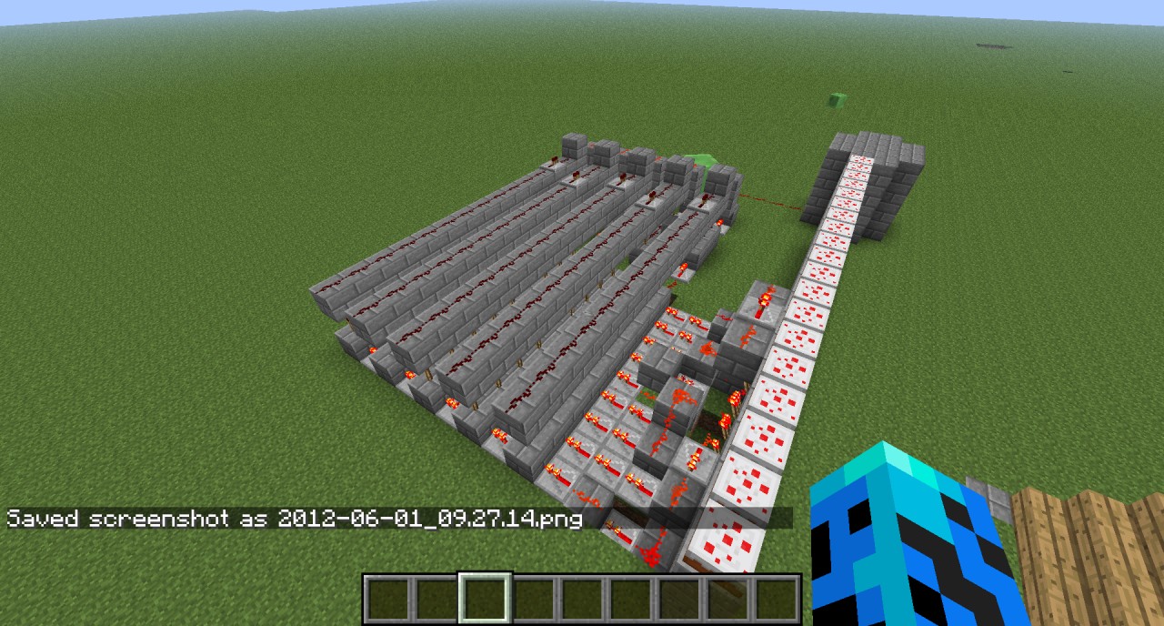 9 combination lock Minecraft Map