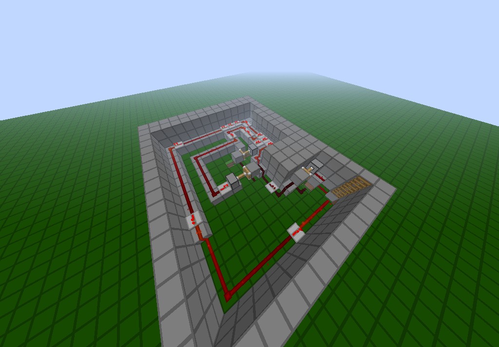 Redstone lock Minecraft Map